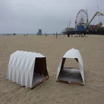 Origami-Inspired Cardboard Homeless Shelters, To Help People Get Off ...