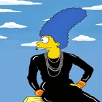 See Marge Simpson As The World's Most Famous Fashion Icons - Fast Company