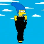 See Marge Simpson As The World's Most Famous Fashion Icons - Fast Company