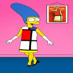 See Marge Simpson As The World's Most Famous Fashion Icons - Fast Company