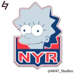 See Every NHL Team Logo-Simpsonized - Fast Company