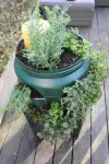 This Tiny Vertical Garden Has A Built-In Composter, So You Can Feed It ...