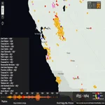 Each Dot On This Map Is A Place Where A Person Of Color Was Lynched ...