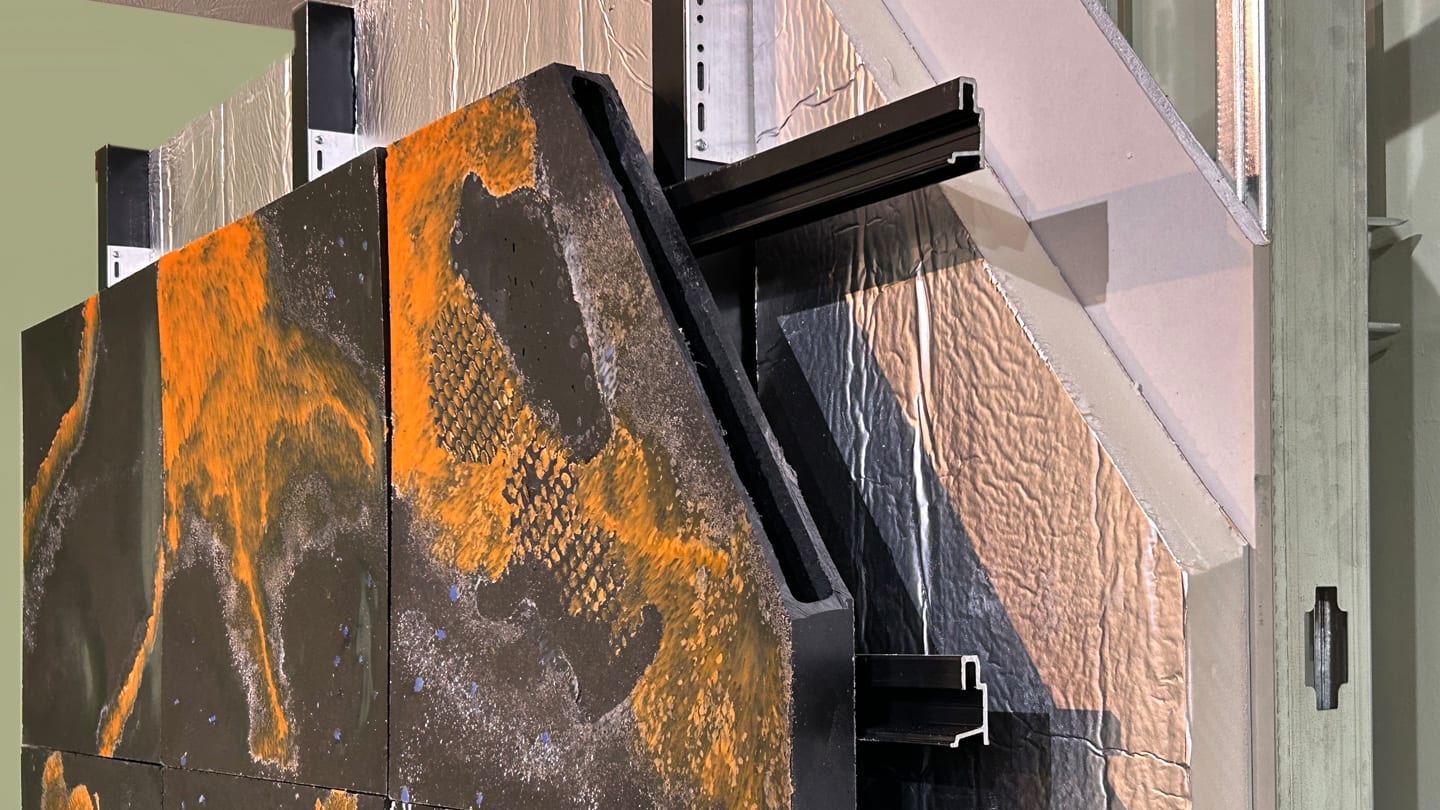 This marble-like building material is actually recycled plastic - Fast ...