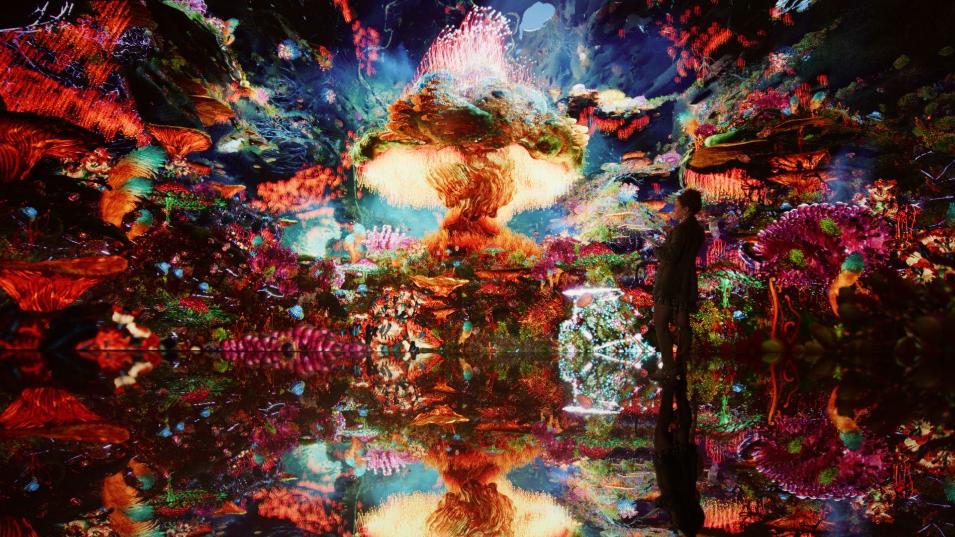 Refik Anadol's new AI art museum, Dataland, will challenge what art ...