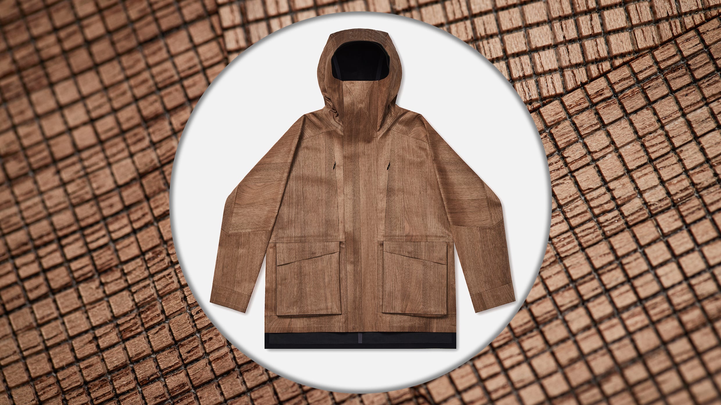 Vollebak just transformed a tree into a stunning $3K wooden jacket ...
