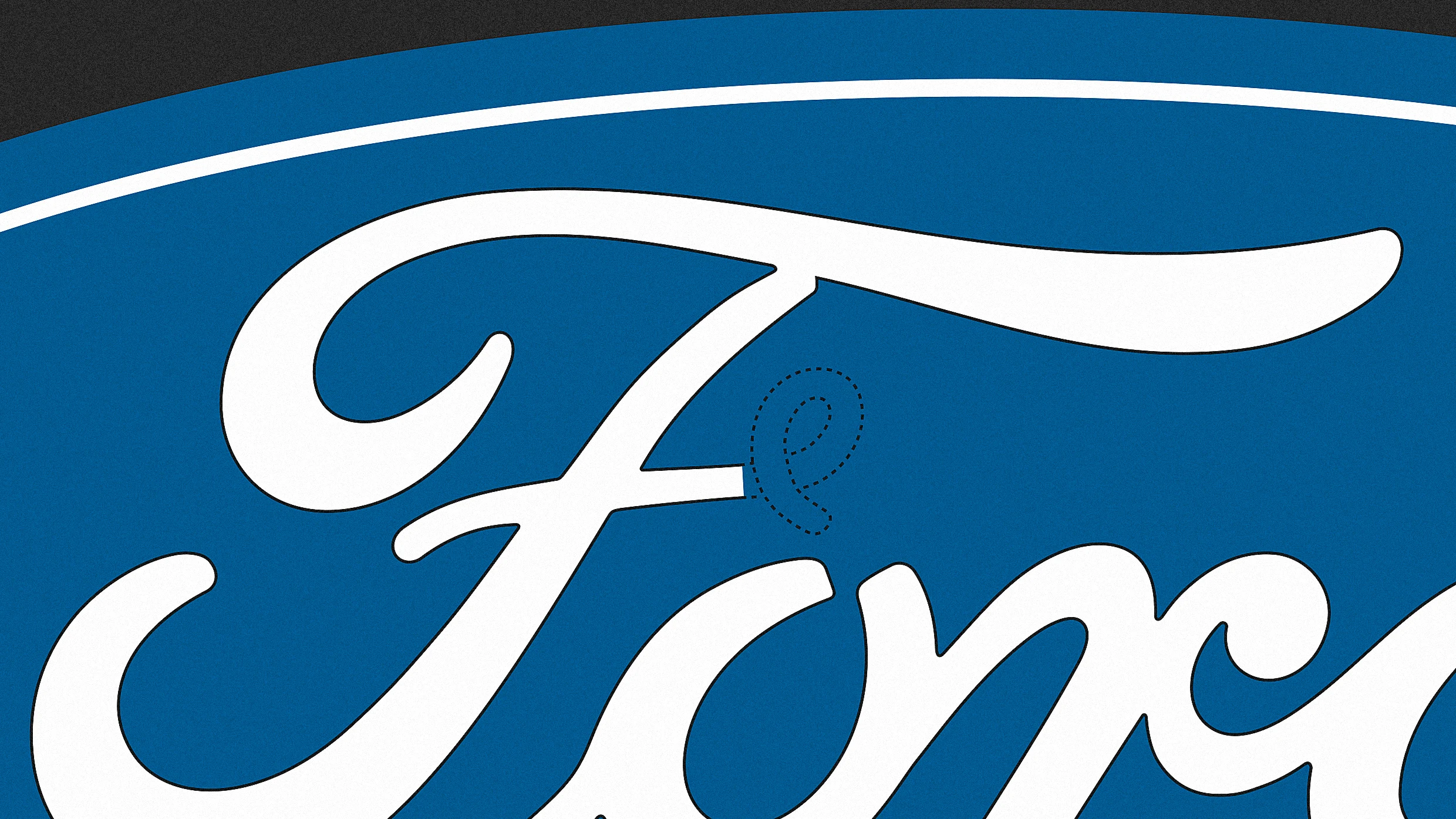 Ford Script Logo Ford Script Logo Patch