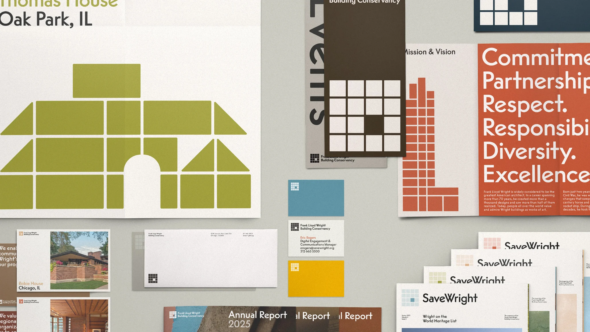 The new Frank Lloyd Wright Conservancy logo has a hidden meaning - Fast ...