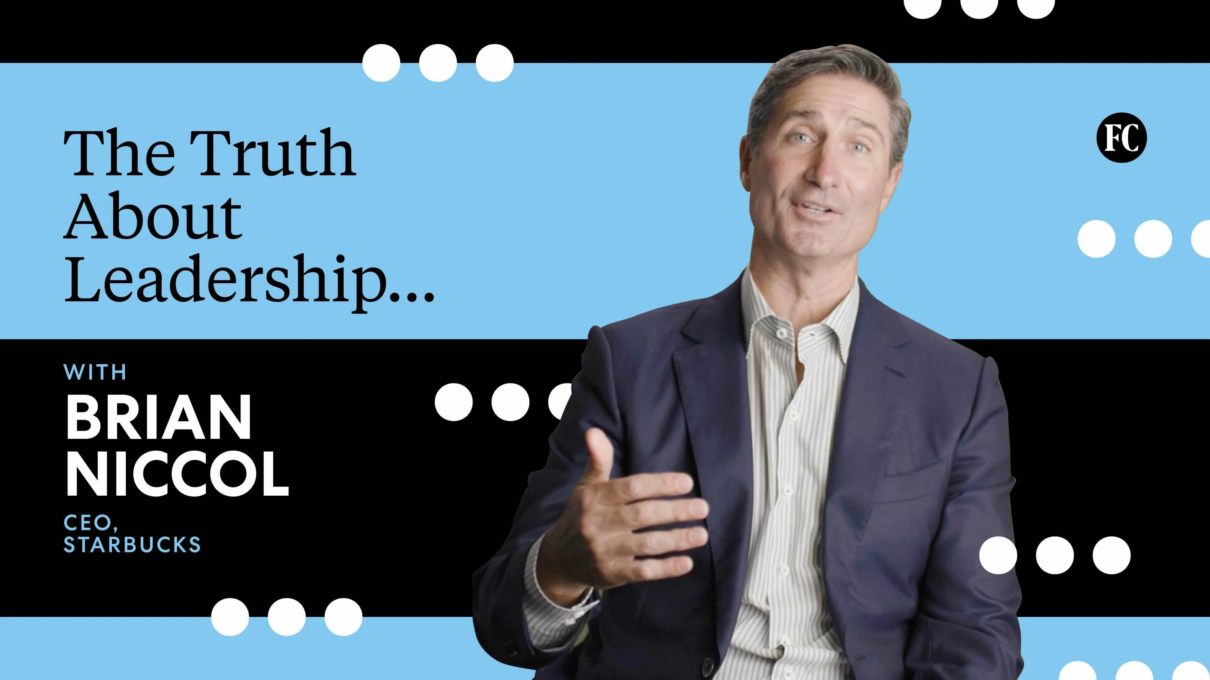 Starbucks CEO Brian Niccol says the most underrated leadership skill is ...