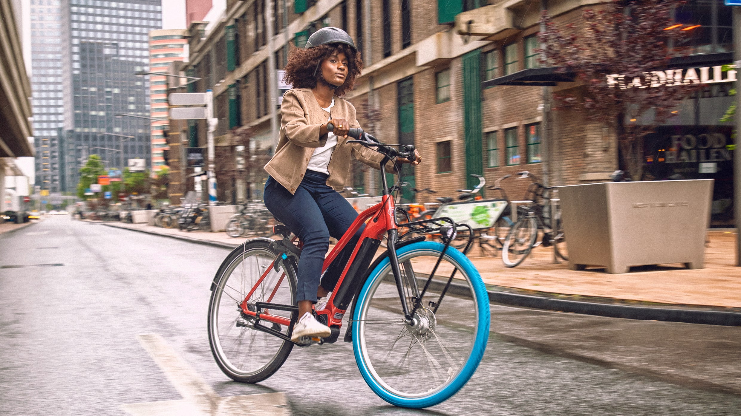 Why these blue wheeled bikes are taking Europe by storm Fast Company