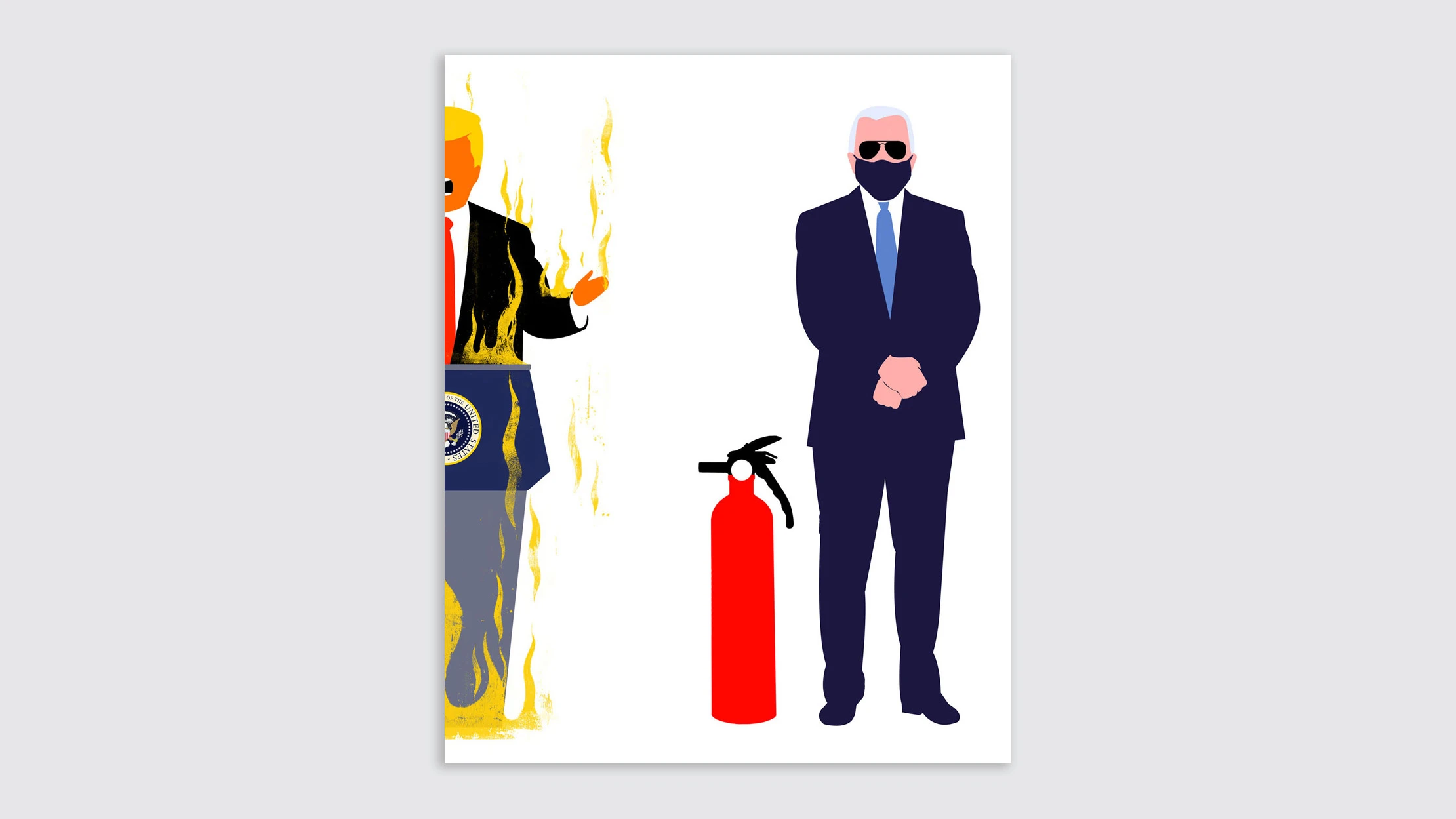 This illustrator famously satirized Trump's presidency. What will he do ...