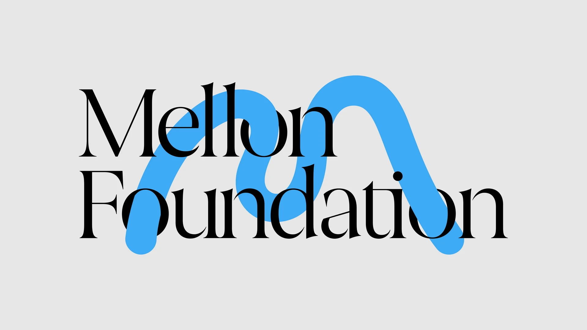 See Pentagram's bold new identity for the Mellon Foundation - Fast Company