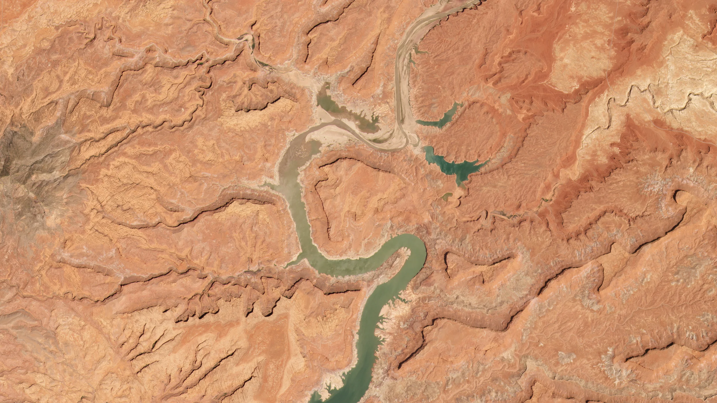 Colorado River Seen From Space COLORADO RIVER Album Alb3825275