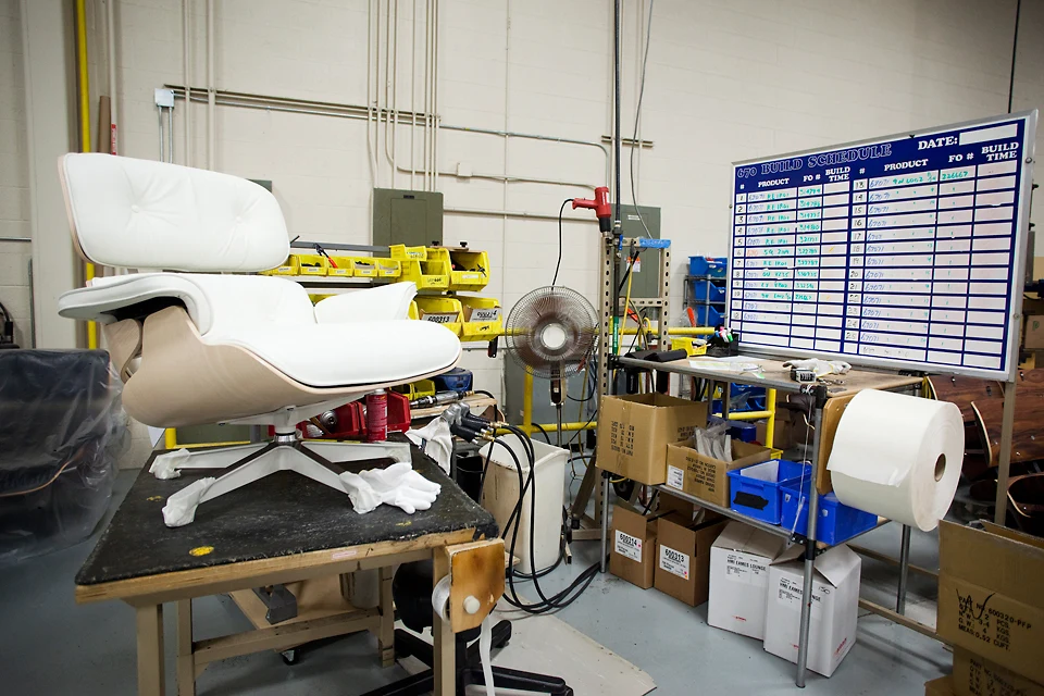 Watch: The Handmade Process Behind Your Eames Chair - Fast Company