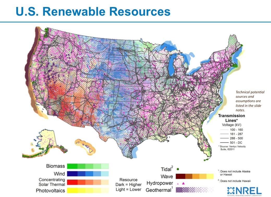 Us Energy Production Map