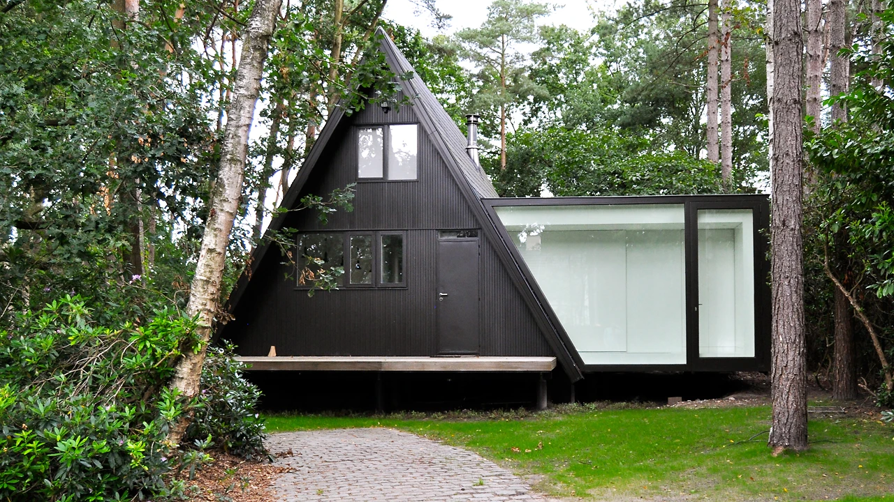 To Spruce Up An A-Frame House, Architects Tame The Wild Angles - Fast ...