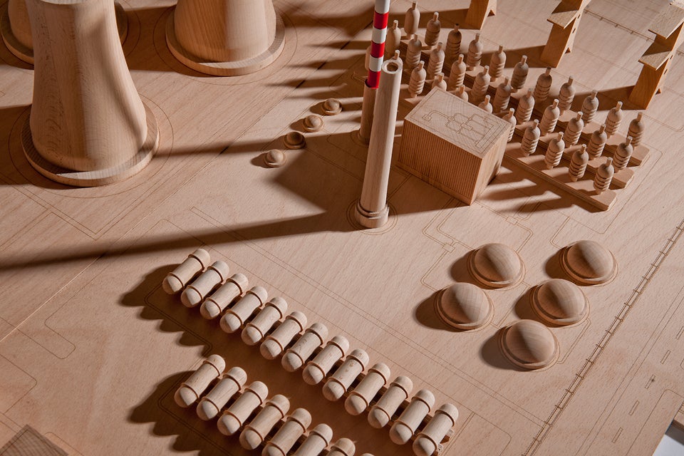 Beautiful Toy Models Of Nuclear Power Plants And Factory Farms - Fast ...