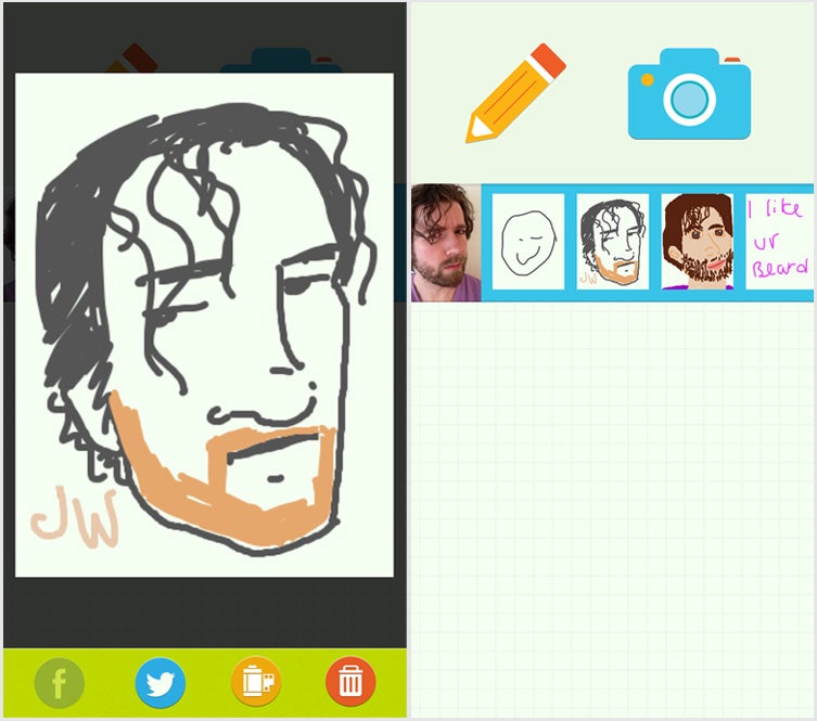 How An Ingenious App Hooks You On Drawing Pics Of Strangers - Fast Company
