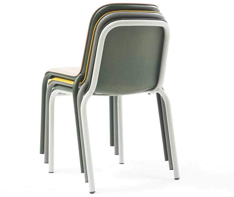 An Elegant, Ultra-Lightweight Redesign Of The Standard Stacking Chair ...