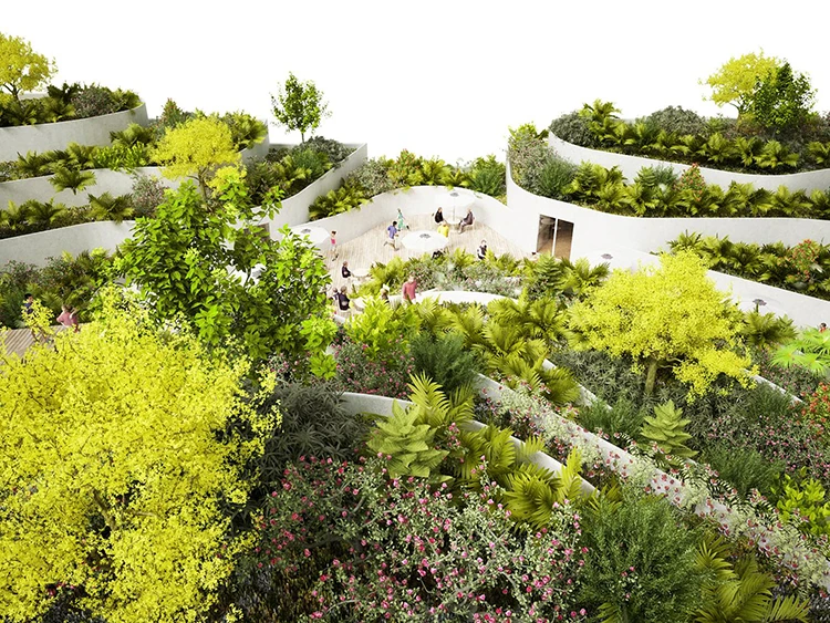 Reinventing The Supermarket As A Terraced Retreat - Fast Company