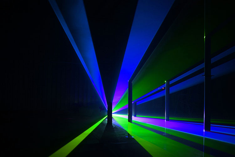 An Artist Sculpts Rooms Using Vectors Of Light - Fast Company