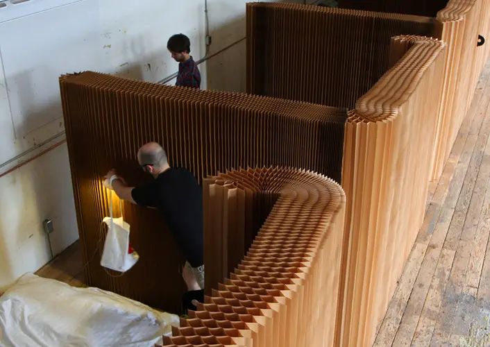 Watch: Molo Makes Ingenious Furniture From Pleated Paper - Fast Company