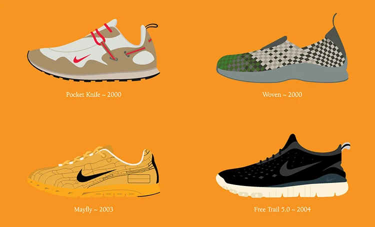 Airing Out 40 Years: Nike Design Over The Decades - Fast Company