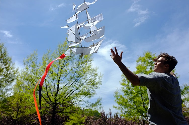 Haptic Lab's New Ship Kite Sails Through The Skies - Fast Company