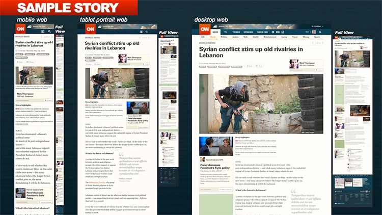 CNN's Redesign Will Color Code News, Like A "Mood Ring" - Fast Company