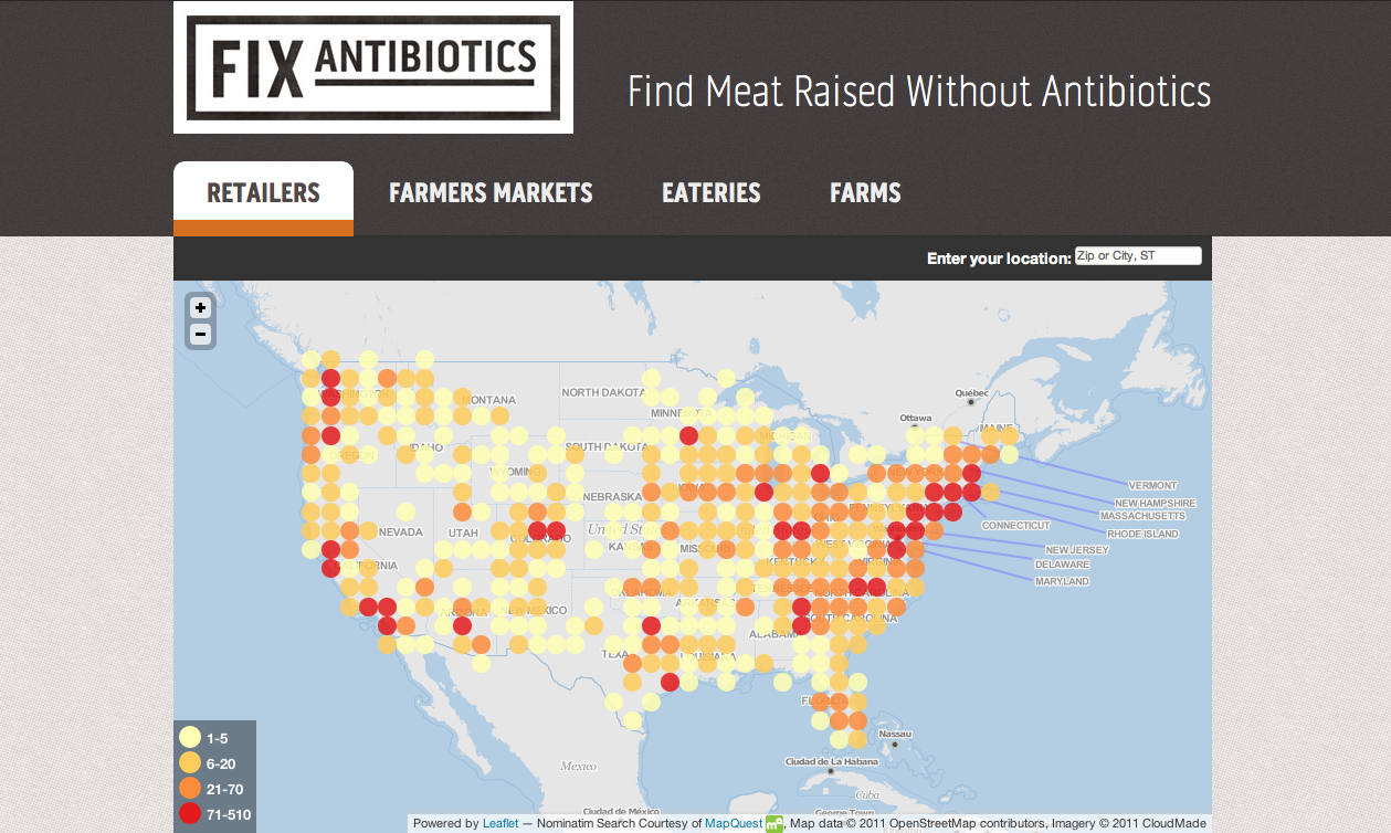 A Crowdsourced Map For Finding Antibiotic-Free Meat And Poultry - Fast ...