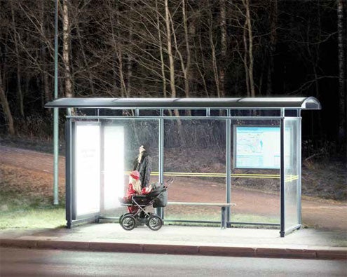 Swedish Bus Stops Now Offer Light Therapy For Tired Commuters - Fast ...