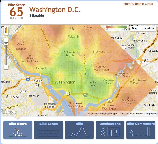 Bike Score Rates The Best Biking Cities In North America - Fast Company