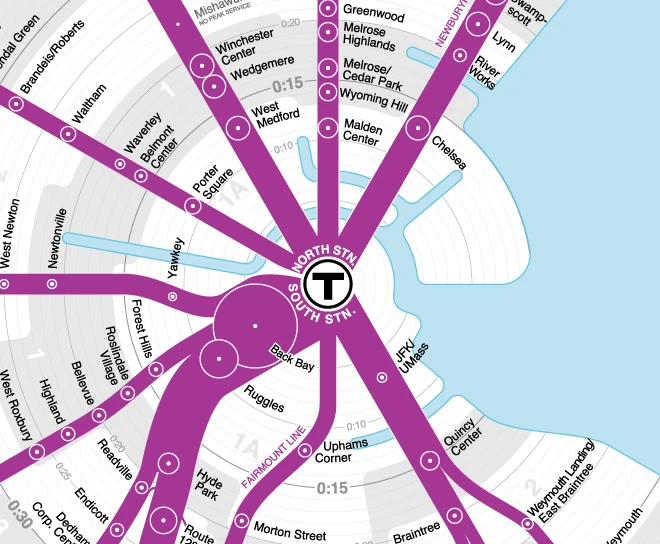 A New Subway Map Lets You Know The Time Your Trip Will Take - Fast Company