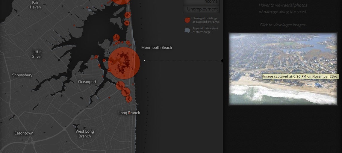 Visualizing The Damage From Superstorm Sandy - Fast Company
