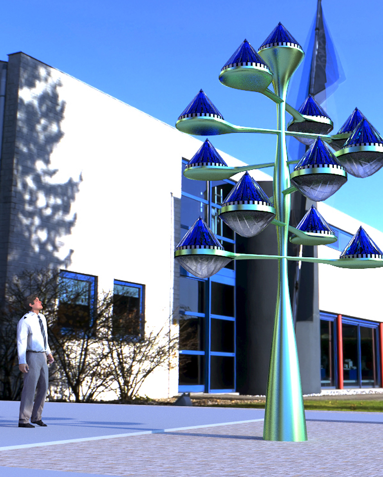 Are These Spinning Blue Cones The Solar Panels Of The Future? - Fast ...