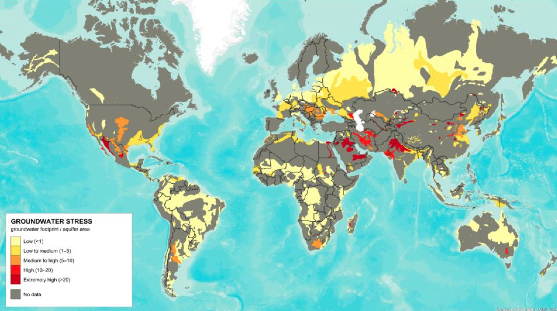 An Incredibly Detailed Map Shows The Potential Of Global Water Risks ...