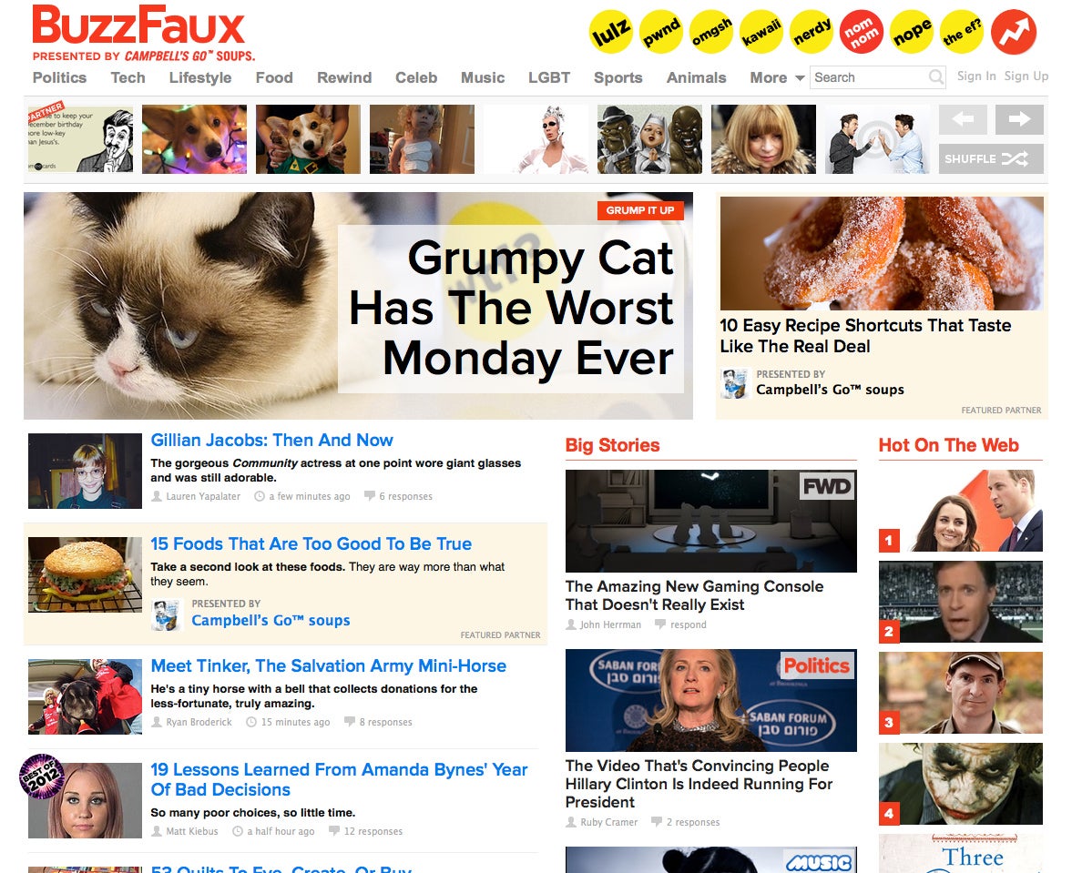 BuzzFeed Changes Its Name To BuzzFaux - Fast Company
