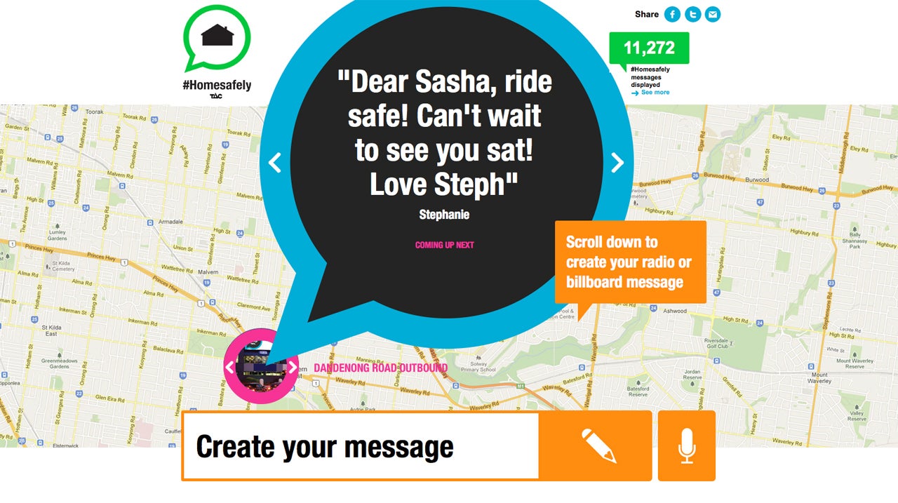 Send A Message To Your Friend About Drunk Driving-On A Billboard - Fast ...