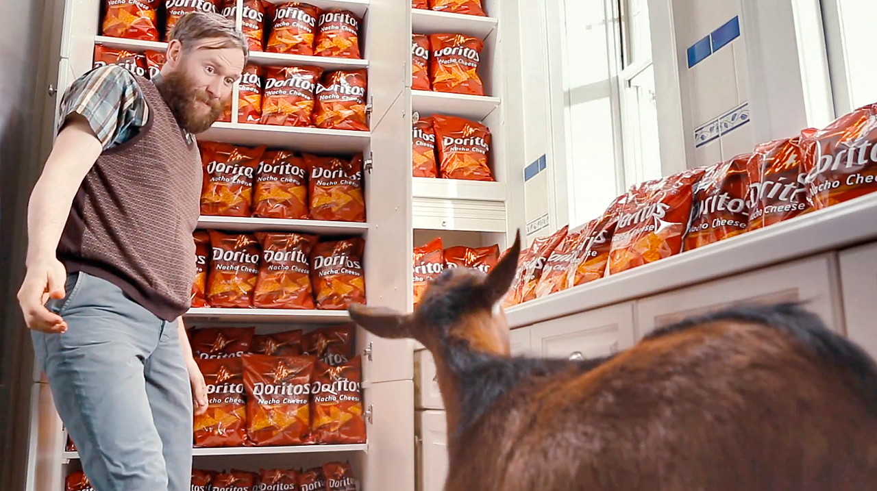 How They Got The Goat To Scream: Behind A Doritos Super Bowl ...