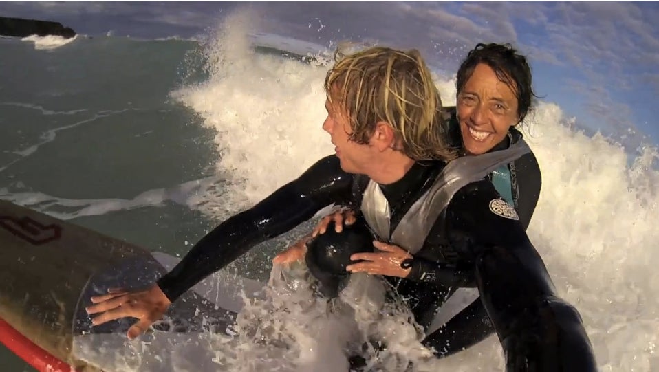 A Paralyzed Mom's Ingenius Method To Surf With Her Kids - Fast Company