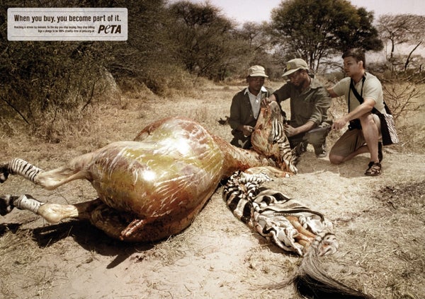 PETA's Brilliant, Bloody New Ad Campaign - Fast Company