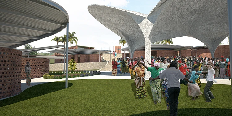 How One Architecture Firm Built A Sustainable Building In Rural Rwanda ...