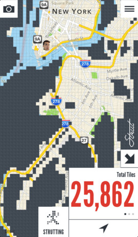 Strut Gamifies Your Travels, Slowly Uncovers A Digital Map Of The World ...