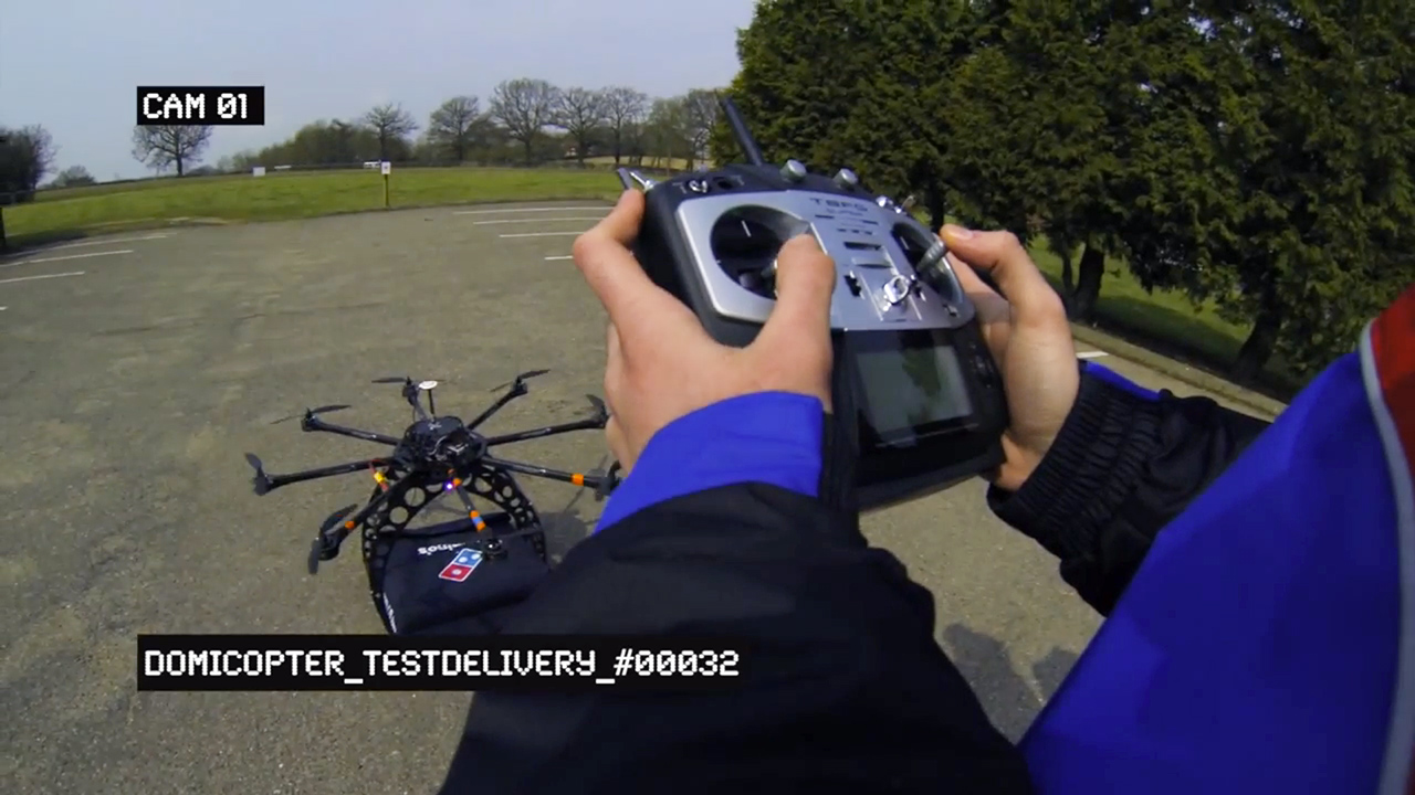 Domino's Explores The Next Frontier For Drones (Pizza Delivery) With The "DomiCopter" - Fast Company
