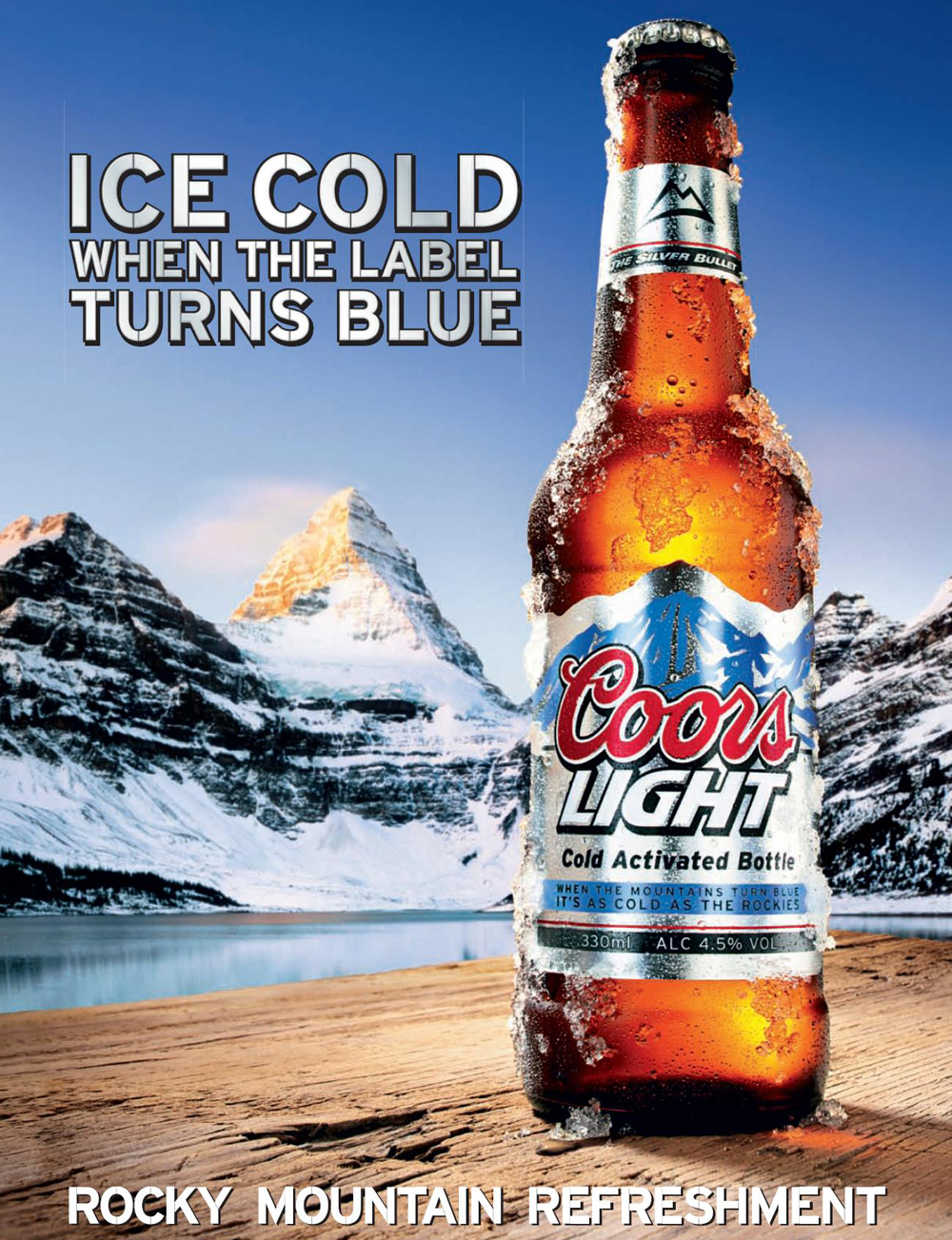 How Cold Is Coors Light's Super Cold Beer? - Fast Company