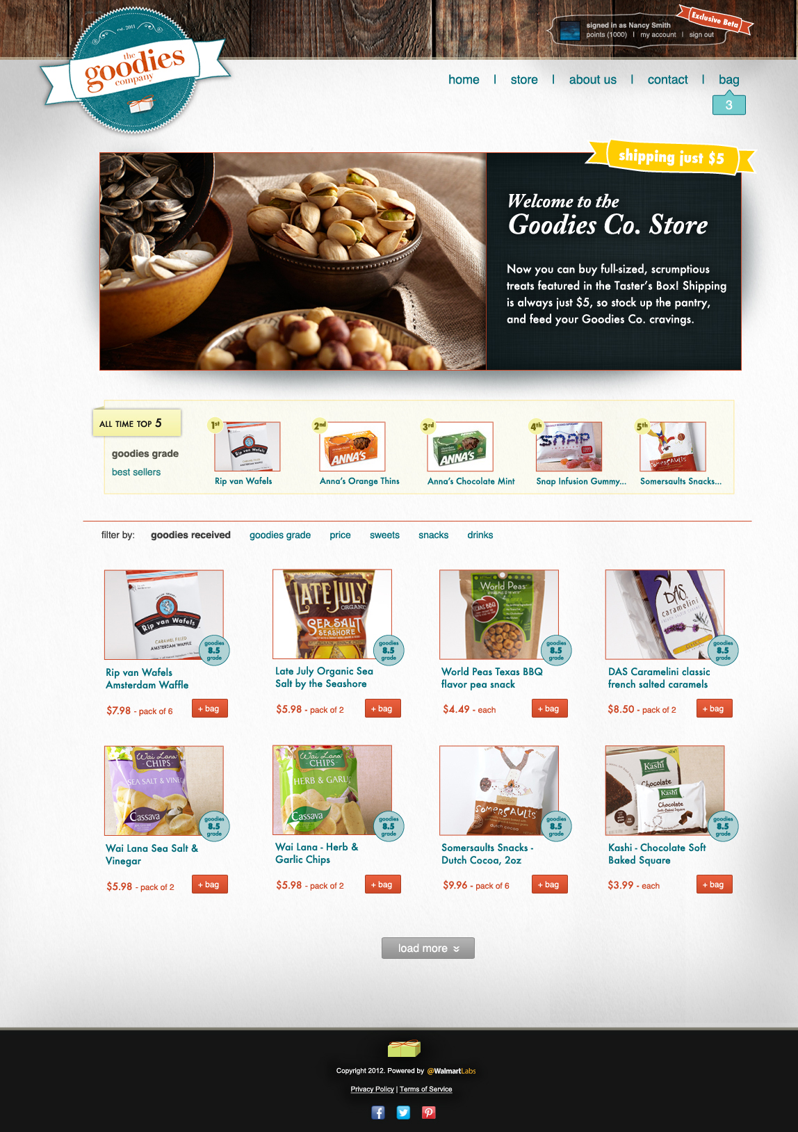 Walmart Launches Goodies Co., A Food Subscription Service That Delivers ...