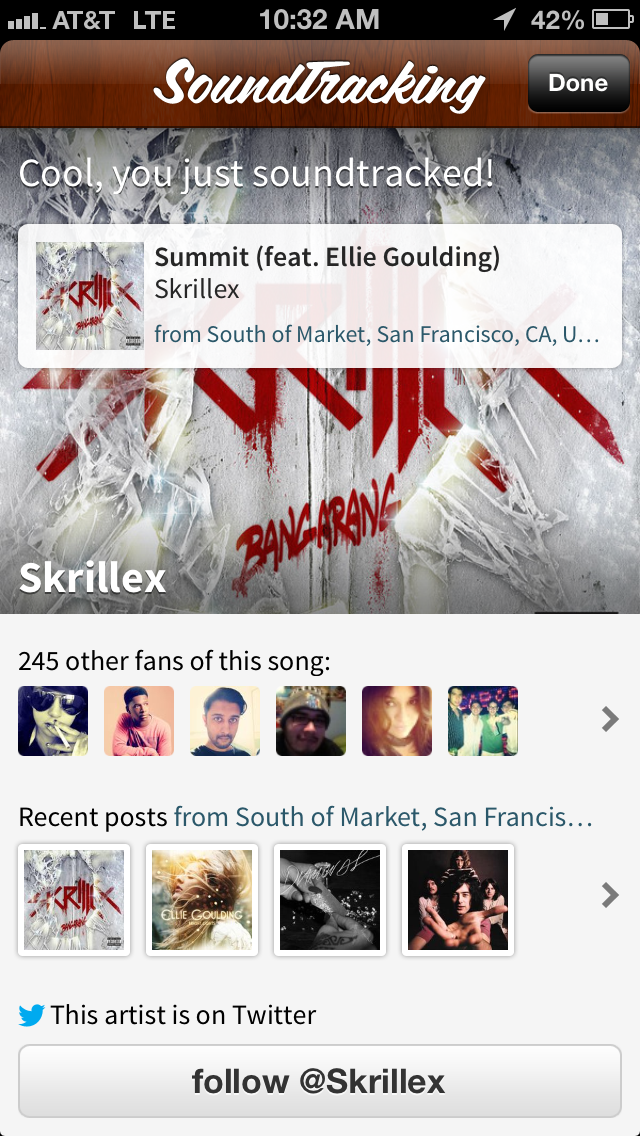Tag, Share, And Set Your Life To Music With SoundTracking - Fast Company