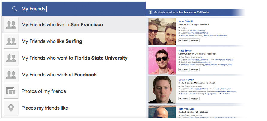 Why Facebook's New Graph Search Is No Google - Fast Company