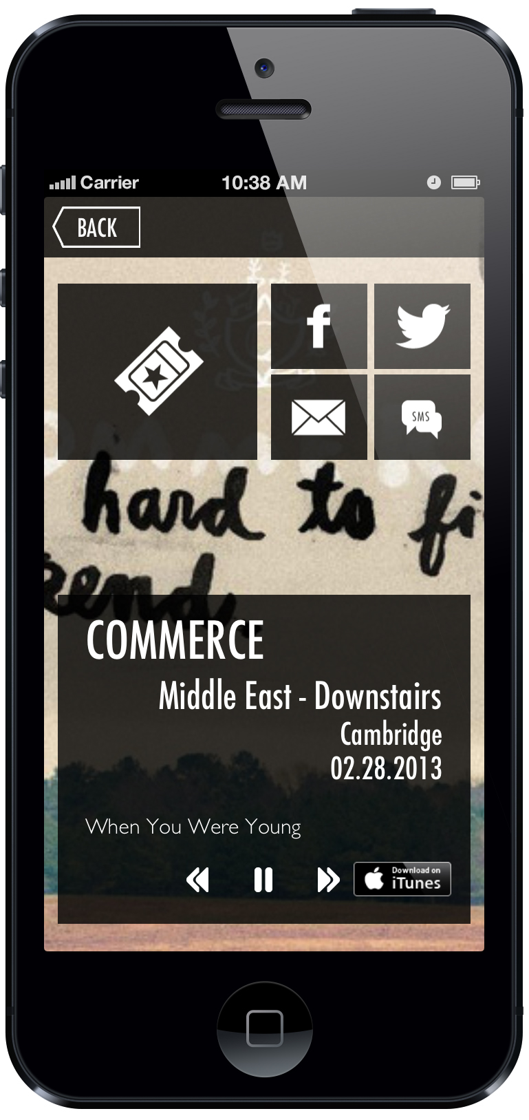Timbre, A Music App That Finds Concerts Nearby - Fast Company