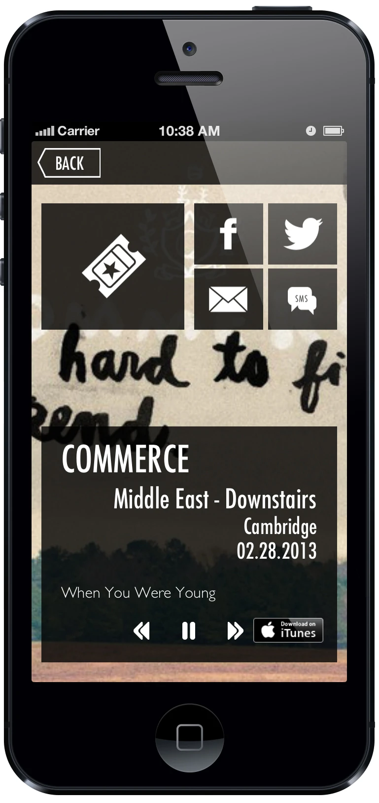 Timbre, A Music App That Finds Concerts Nearby - Fast Company